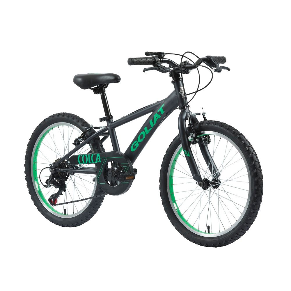 Bicicleta Goliat Colca Aro 20 Grafito/Verde | plazaVea - plazaVea