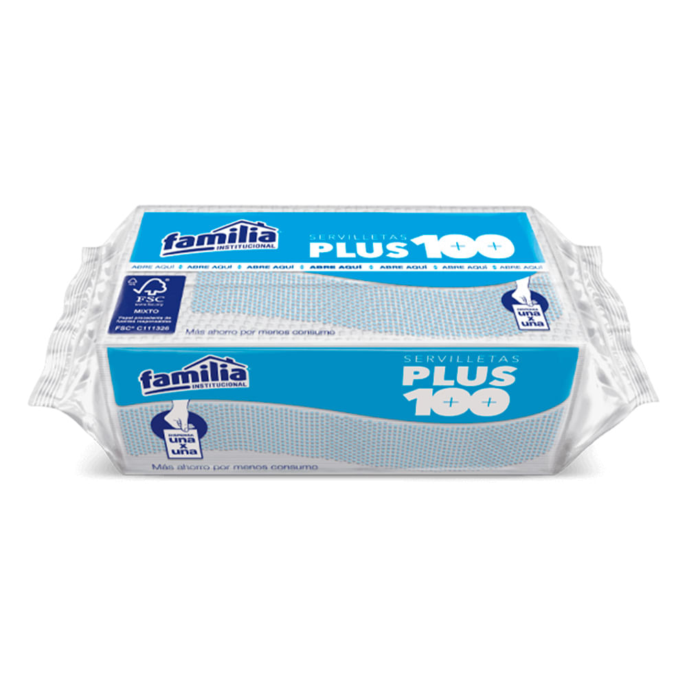 Servilletas Familia Plus x45 Pack 100un y Dispensador Gris | plazaVea ...
