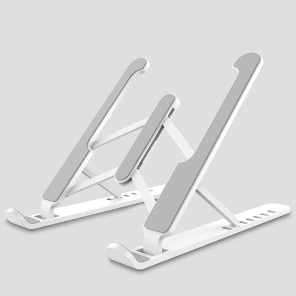 Soporte Portatil Plegable ABS para Laptop Tablet Notebook Blanco ...
