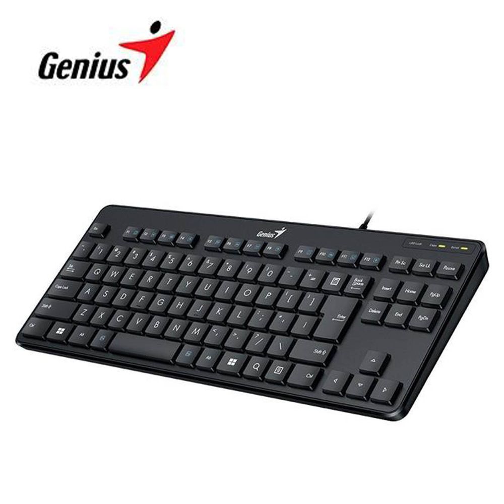 Teclado Genius Compact Multimedia Keyboard Luxe Mate 110 Negro ...