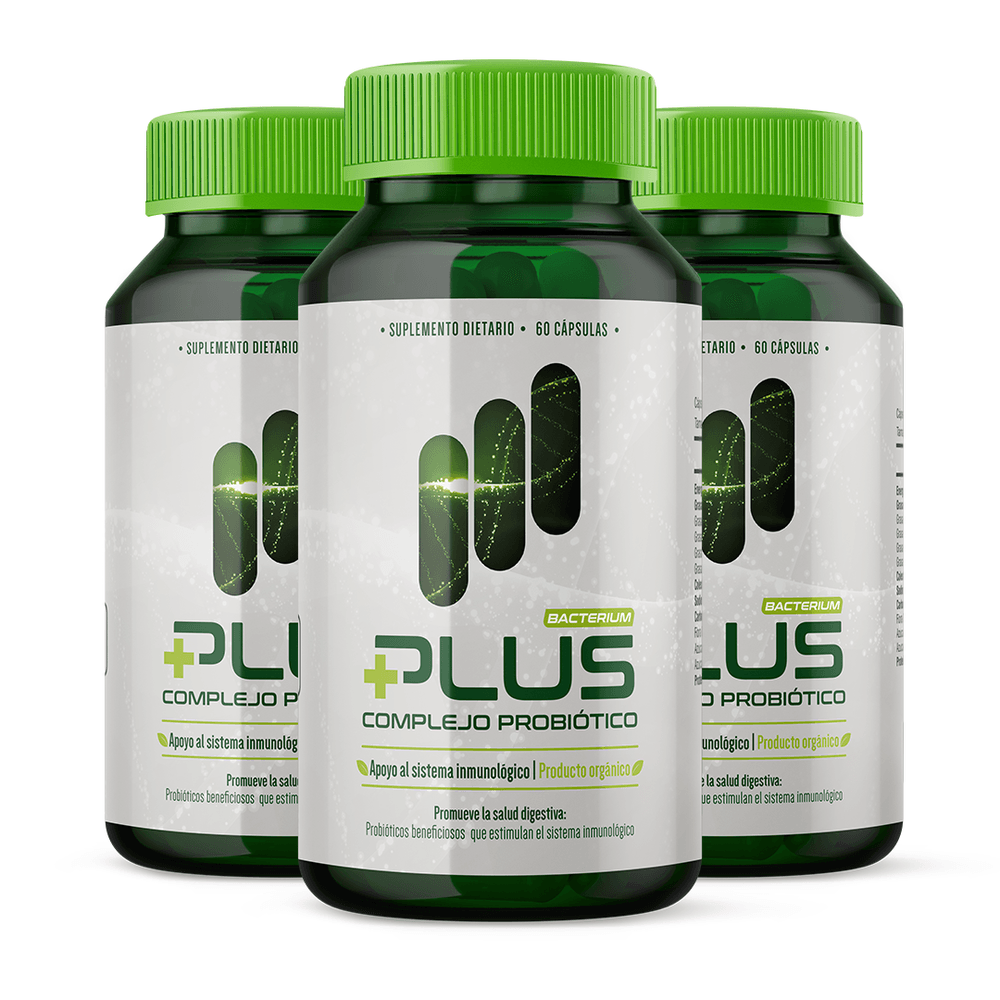 Bacterium Plus Complejo Probiótico Oferta x 3 | plazaVea - Supermercado