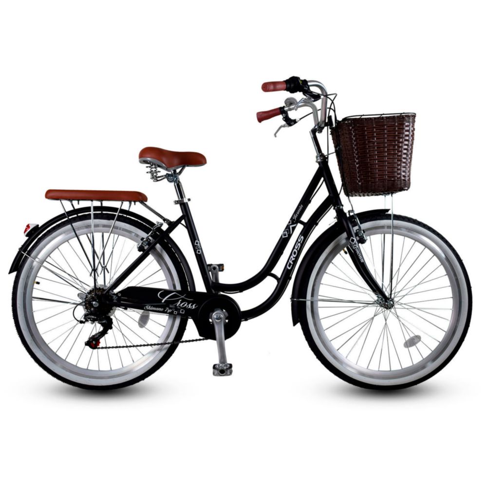 Bicicleta Crossbike Aro 26 Urbana Jasmin Negra | plazaVea - plazaVea
