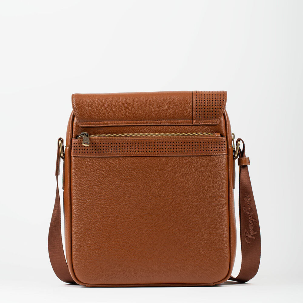 Morral para Hombre Grande con Logo de Marca Embozado Renzo Costa Mrc ...