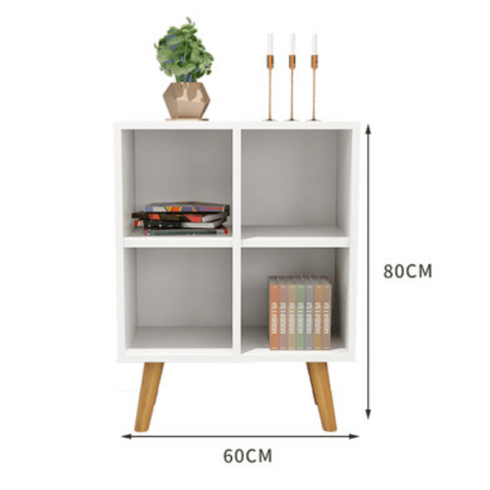 Mesa Auxiliar Vintage Moderno Renzo Blanco | plazaVea - plazaVea