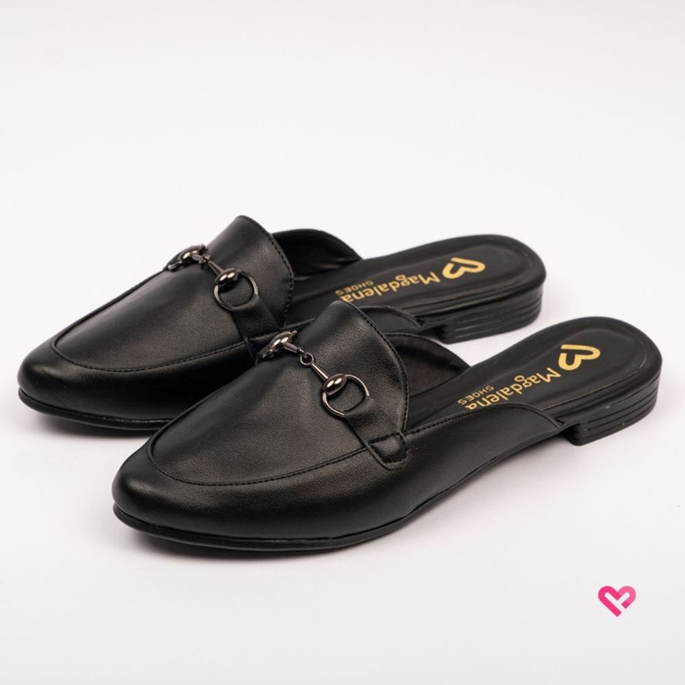 Zapatos Mules Mujer Traba Negro | plazaVea - plazaVea