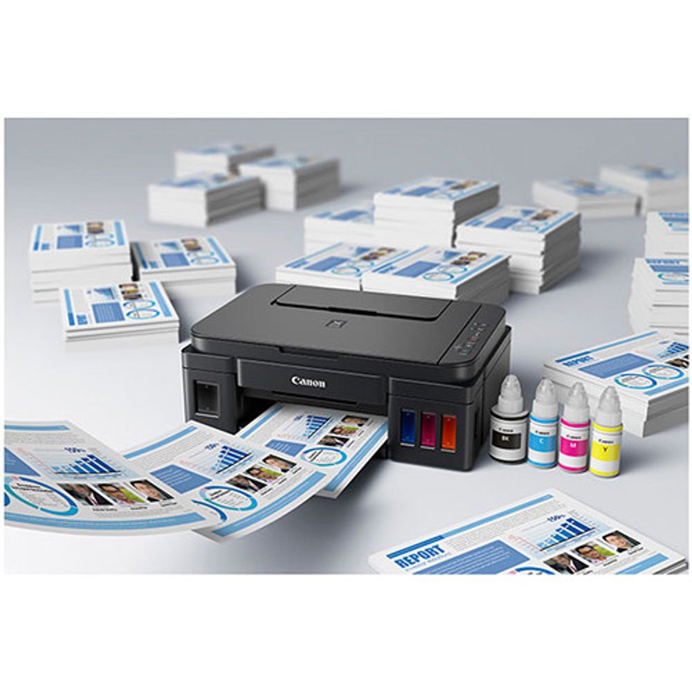 Impresora de inyección de tinta todo en uno inalámbrica MegaTank PIXMA G3200 de Canon | plazaVea ...