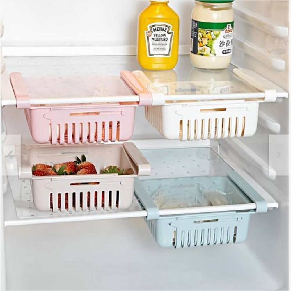Caja Cesta Organizador para Almacenamiento Nevera Refrigerador 3pzas ...