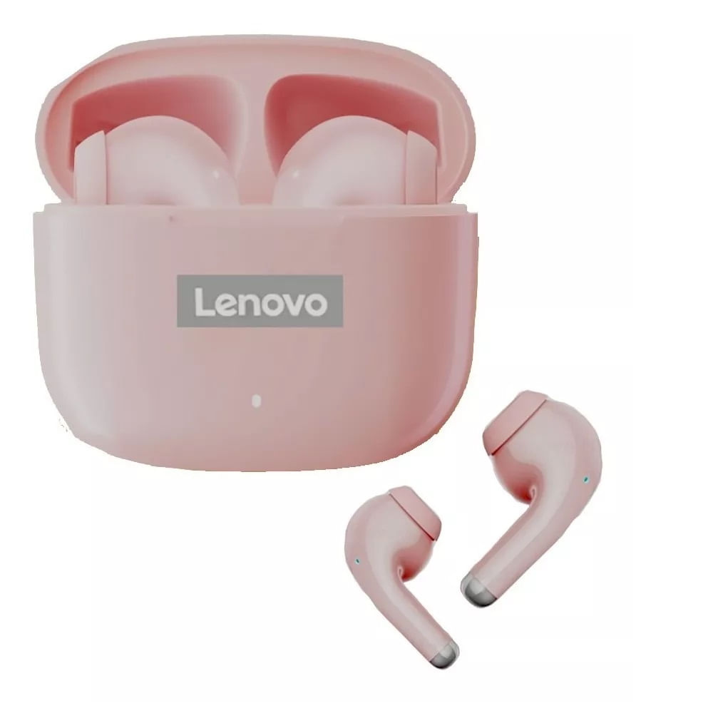 Audífonos Bluetooth Con Micrófono Lenovo Livepods Lp40 Pro Color Rosado | plazaVea - plazaVea