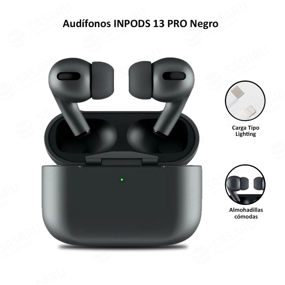 Audífonos Bluetooth Inpods 13 Pro Negro | plazaVea - plazaVea