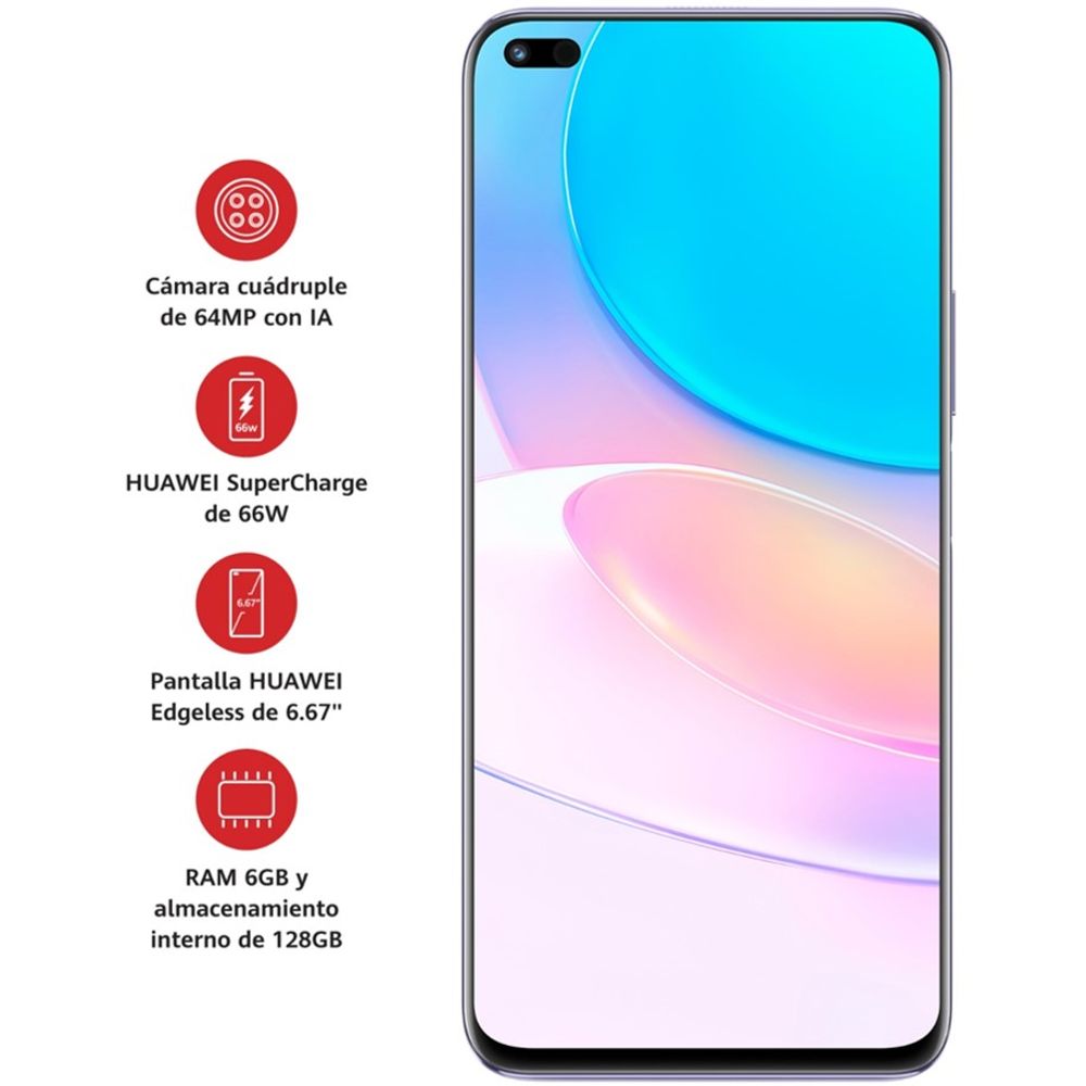 Smartphone HUAWEI Nova 8i Silver 6GB+128GB Single Sim | plazaVea - plazaVea
