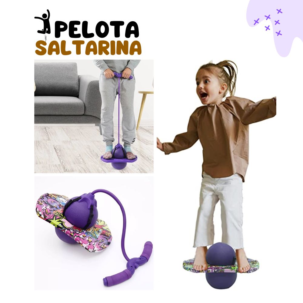 Pelota Saltarina Multifunción Morada | plazaVea - plazaVea