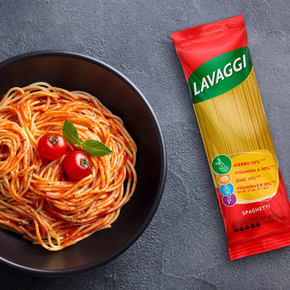 Fideos Spaghetti LAVAGGI Bolsa 450g | plazaVea - plazaVea