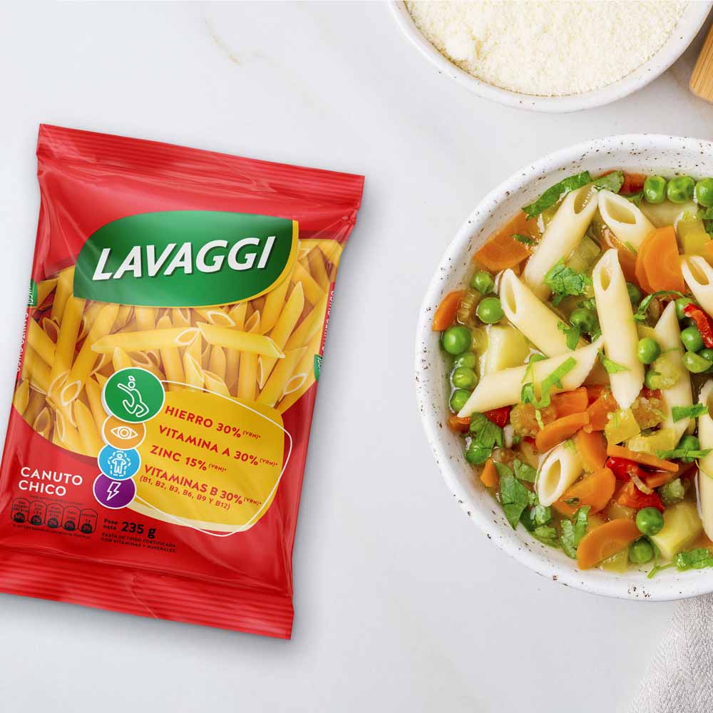 Fideo Canuto Chico LAVAGGI Bolsa 235g | plazaVea - plazaVea