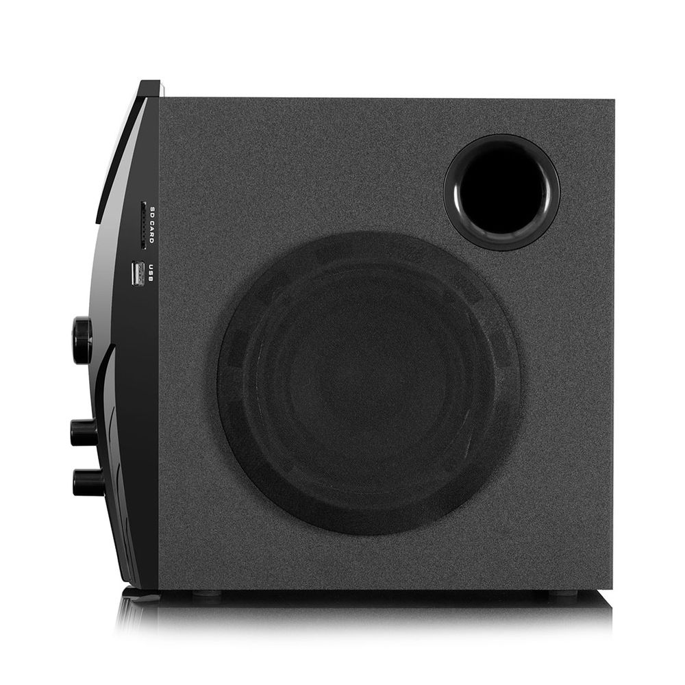 Parlante Micronics Woofer 2.1 Polaris MIC S7074BT Bluetooth USB FM ...