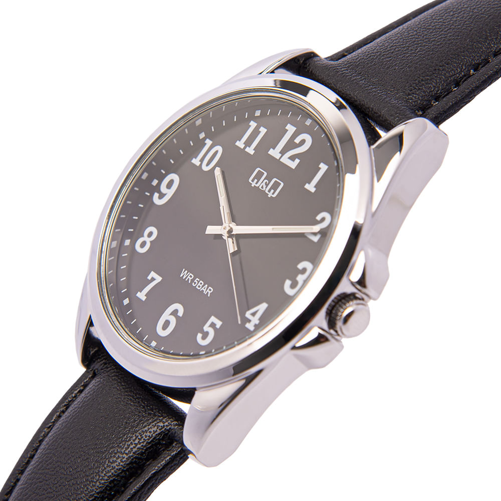 Reloj Acuático Hombre Q28A-501PY Q&Q Negro | plazaVea - plazaVea