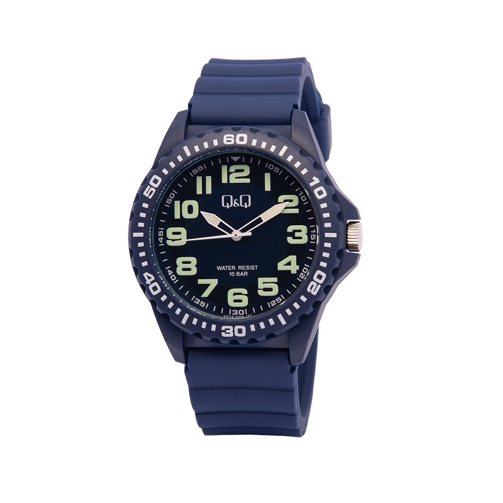 Reloj Acuático Hombre VS16J009Y Q&Q Azul | plazaVea - plazaVea PRD