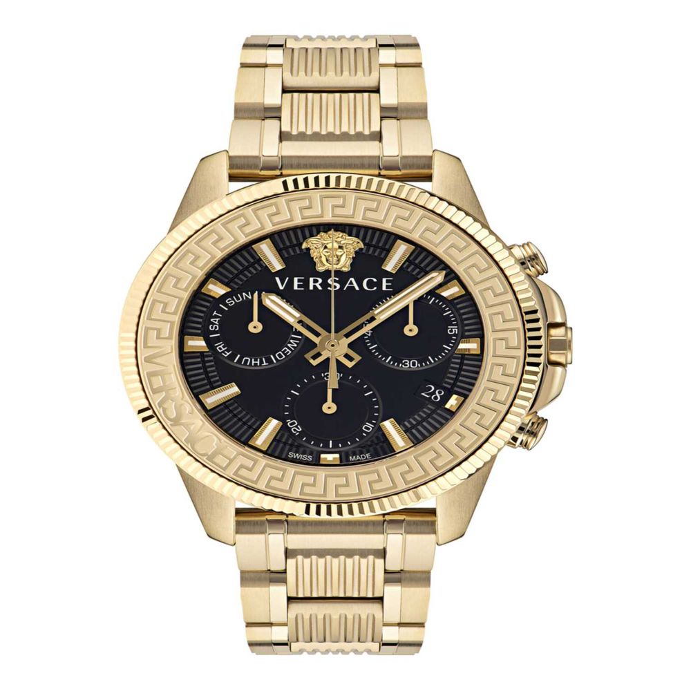 Reloj Greca Action Chrono Ve3J00622 Versace para Hombre en Dorado ...