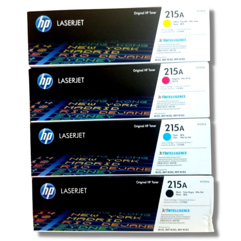 Kit Toner HP 215A Cyan Magenta Amarillo Negro | plazaVea - plazaVea