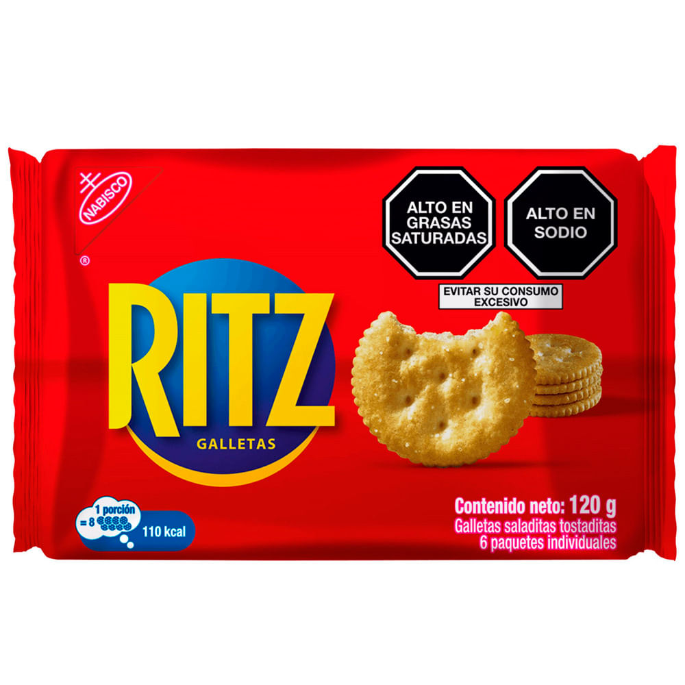 Galletas Saladas RITZ Bolsa 20g Paquete 6un | plazaVea - Supermercado