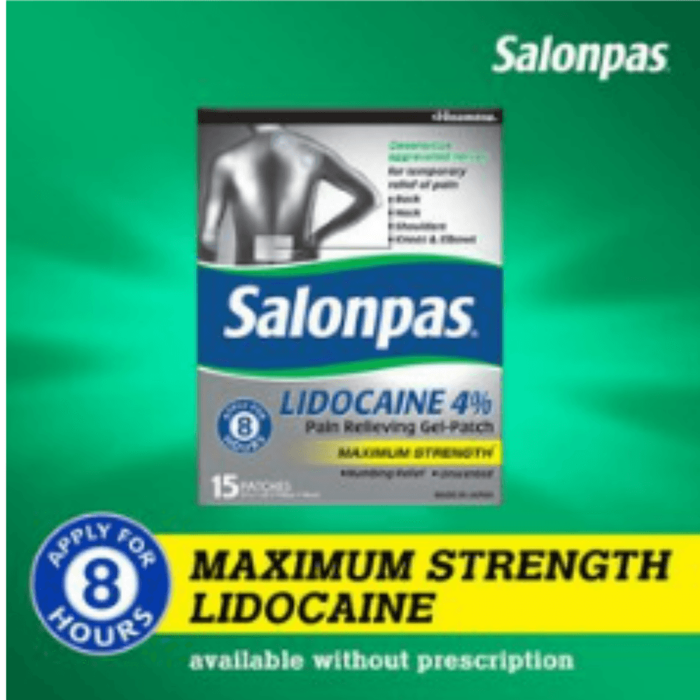 Parches Analgésico Salonpas Forte - 15 parches grandes | plazaVea ...