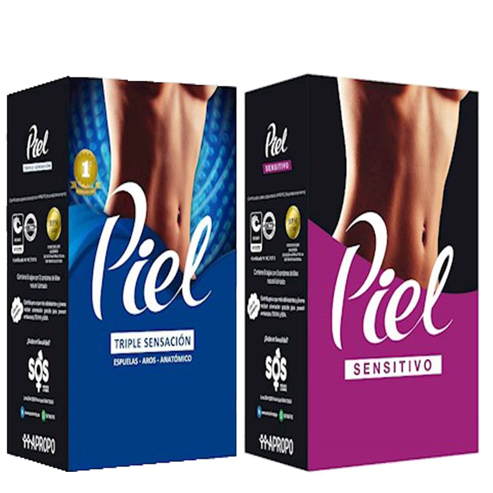 Pack Condon Piel Triple Sensacion y Sensitivo | plazaVea - plazaVea