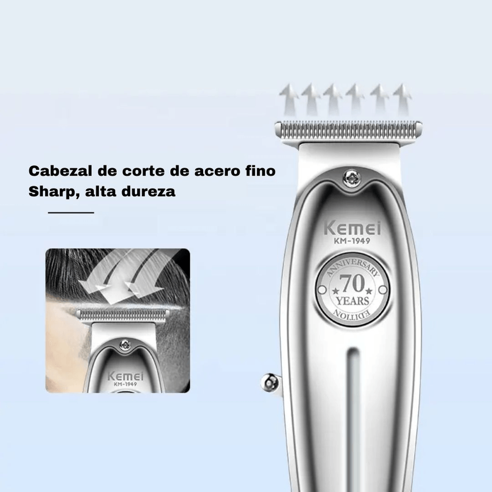 Cortador de Cabello Profesional Kemei 70 1949 Maquina Patillera | plazaVea - plazaVea