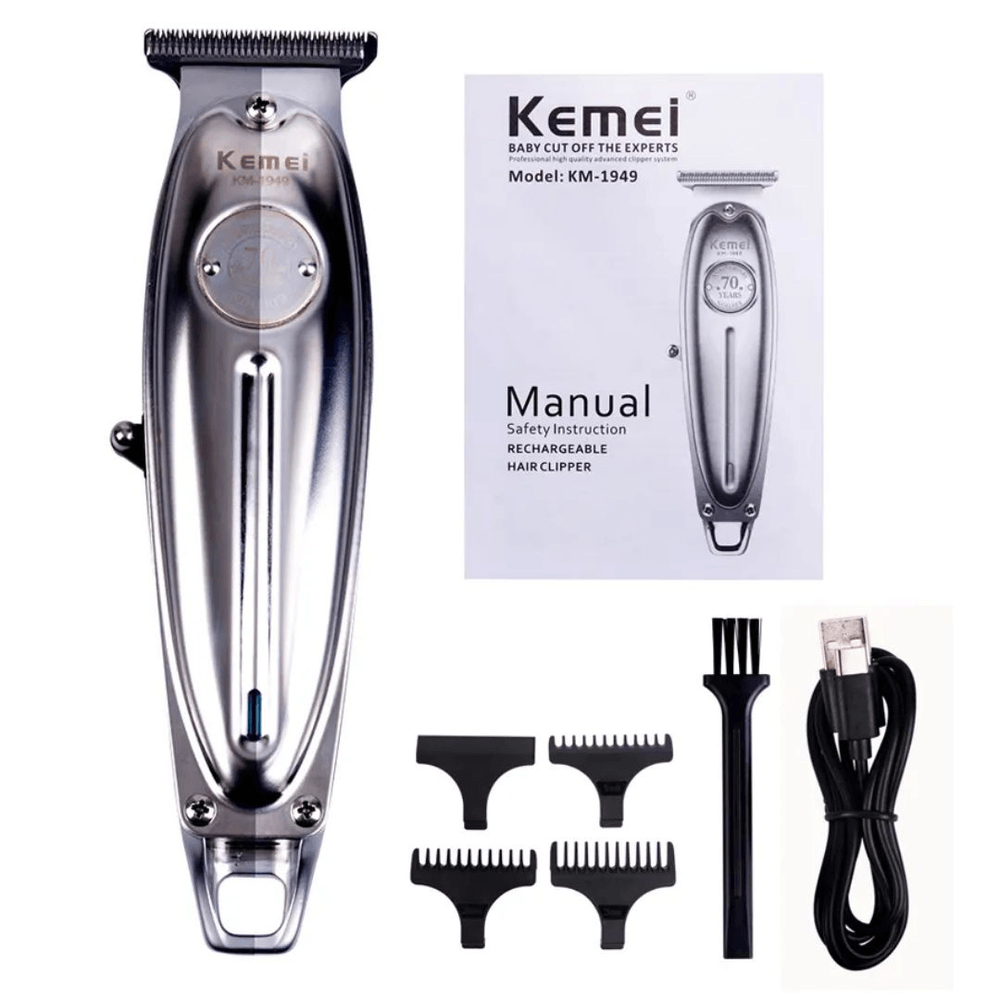 Cortador de Cabello Profesional Kemei 70 1949 Maquina Patillera | plazaVea - plazaVea