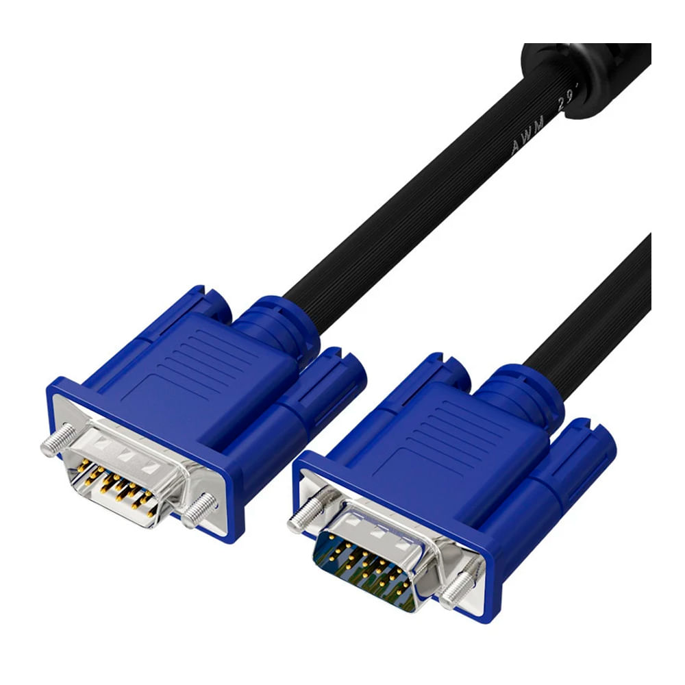 Cable Vga Macho a Vga Macho HD para Monitor Video 5m Proyector TV ...