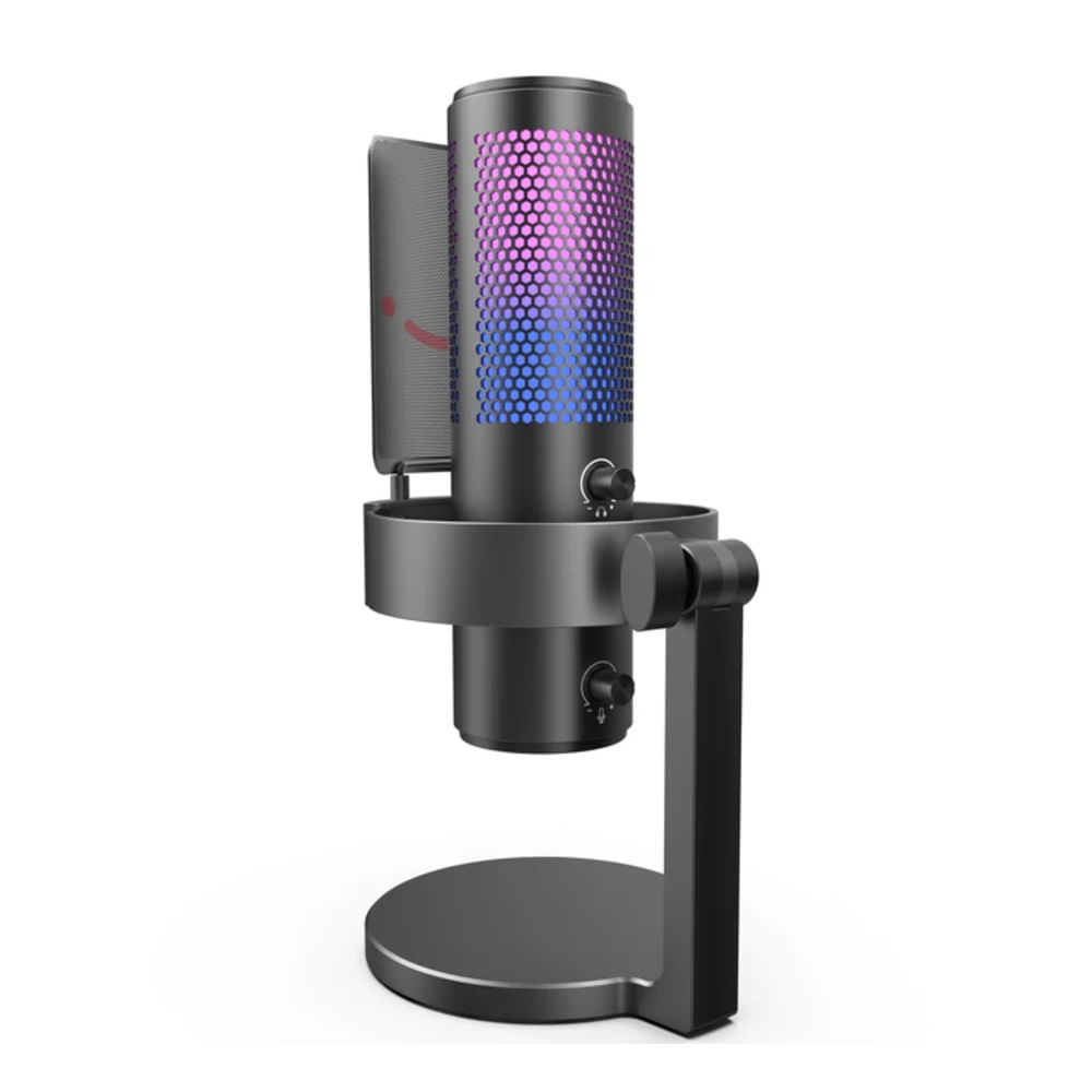 Micrófono Fifine Ampligame A9 RGB USB Streaming - Black | plazaVea ...