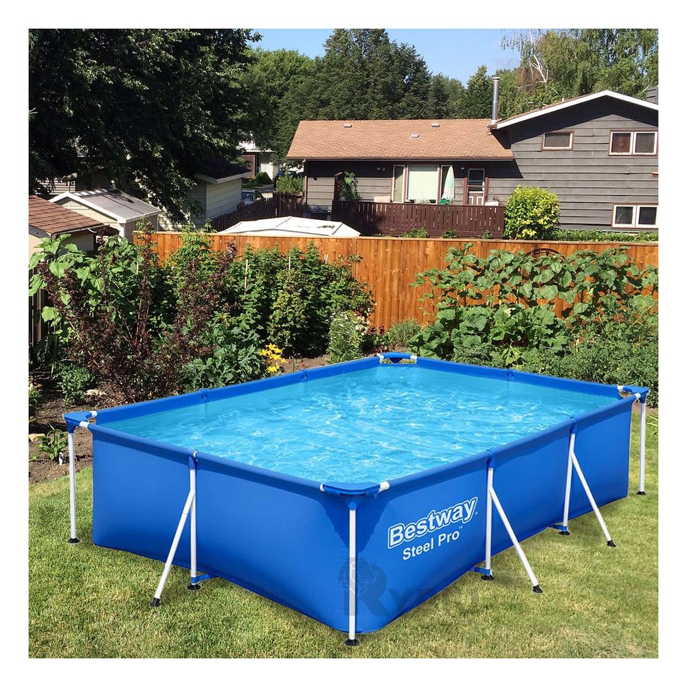 Piscina Bestway Rectangular con Estructura Resistente | plazaVea ...
