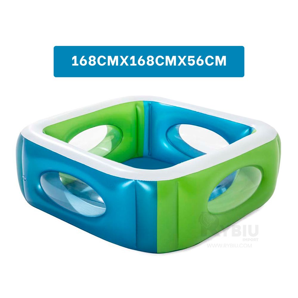 Piscina Cuadrada para Verano para Disfrutar en Familia | plazaVea ...