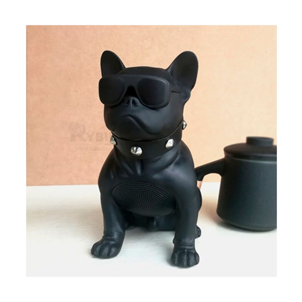 Parlante con Bluetooth Perro Bulldog de Negro | plazaVea - plazaVea