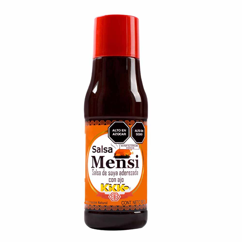 Salsa de Soya KIKKO Mensi con Ajo Botella 350ml | plazaVea - Supermercado