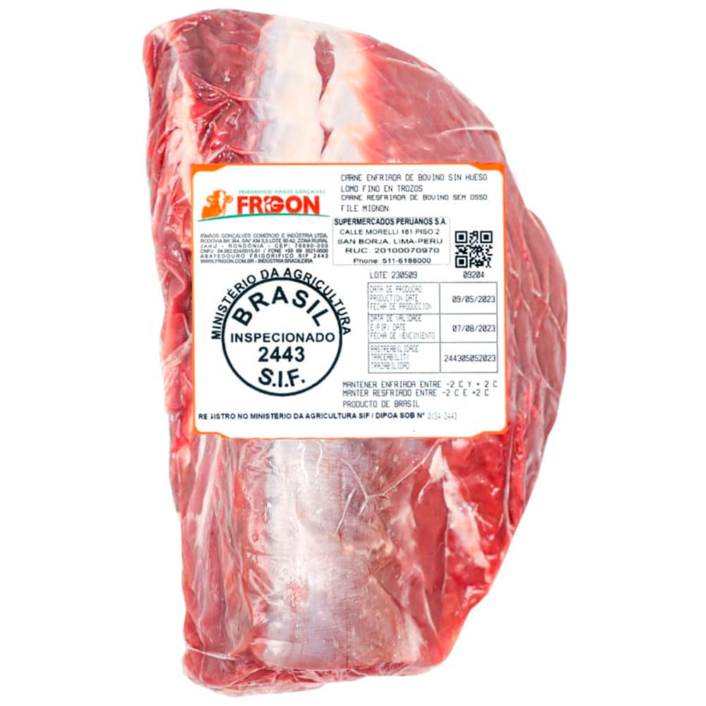 Lomo Fino Porcionado FRIGON x kg | plazaVea - Supermercado