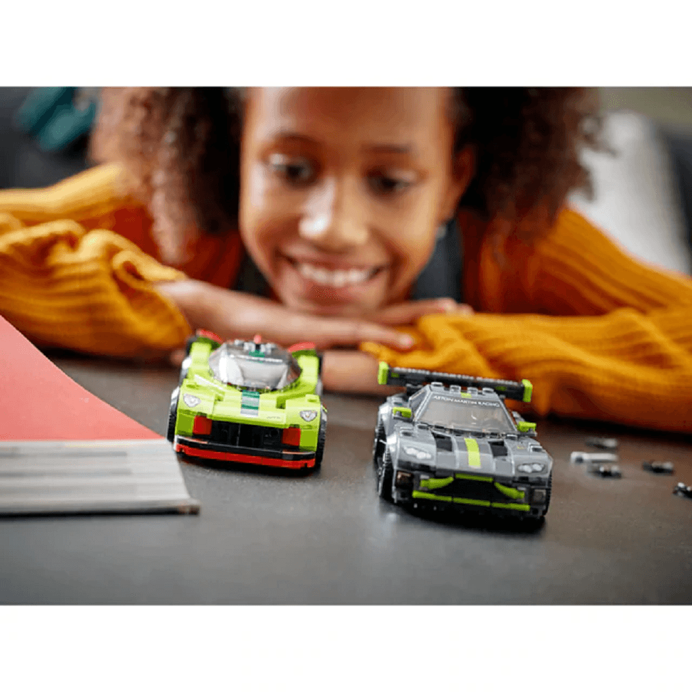 Lego 76910 Aston Martin Valkyrie AMR Pro y Aston Martin Vantage GT3 ...