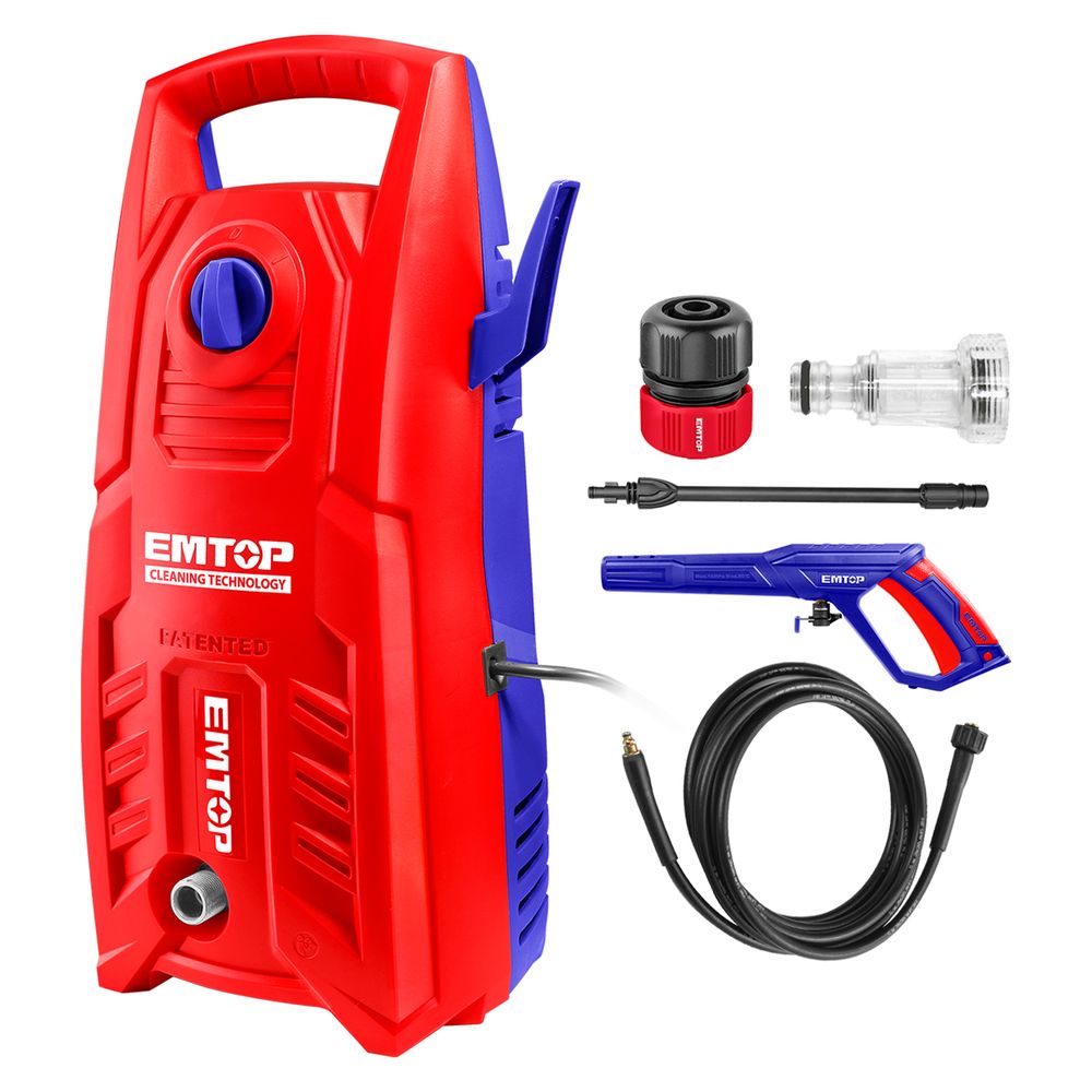Hidrolavadoras Emtop EHPW1401 de 1400 Watts Alta Presión 1900 Psi | plazaVea - plazaVea