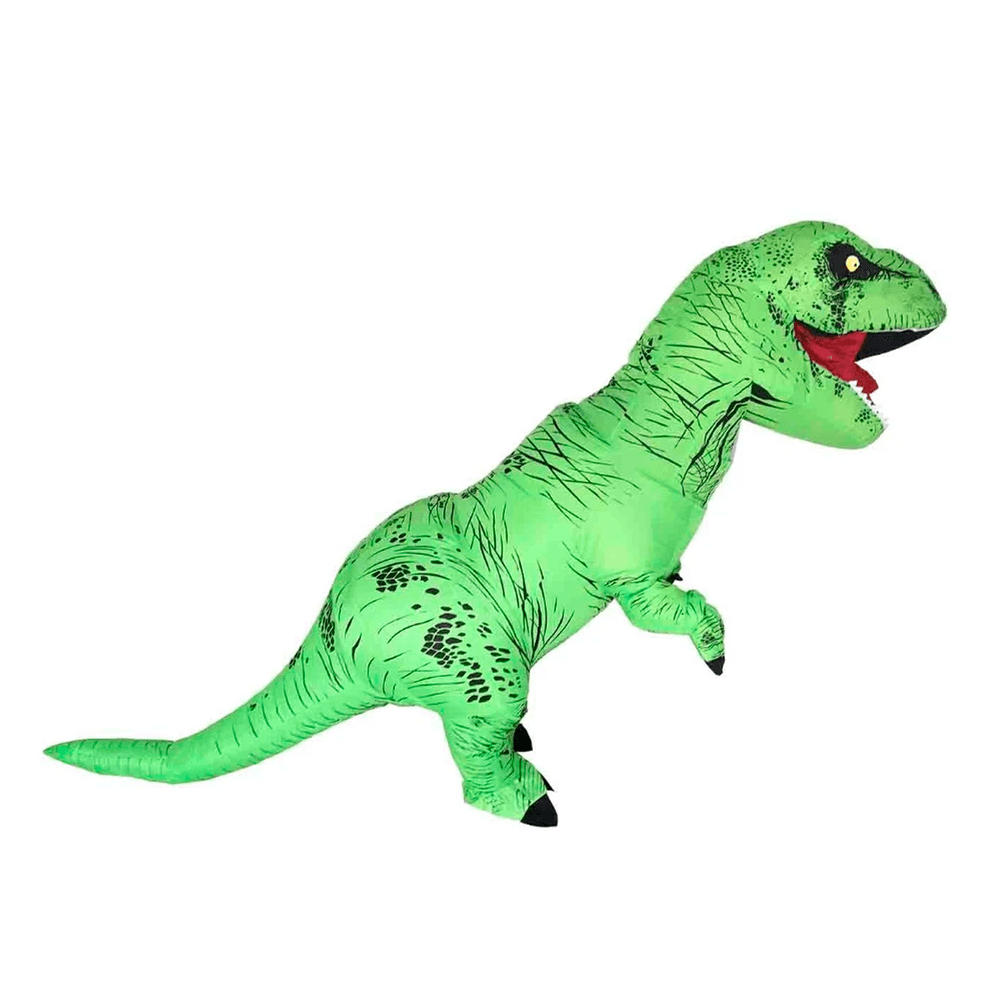Disfraz Dinosaurio Rex Verde Claro Inflable Adulto Halloween Cosplay ...