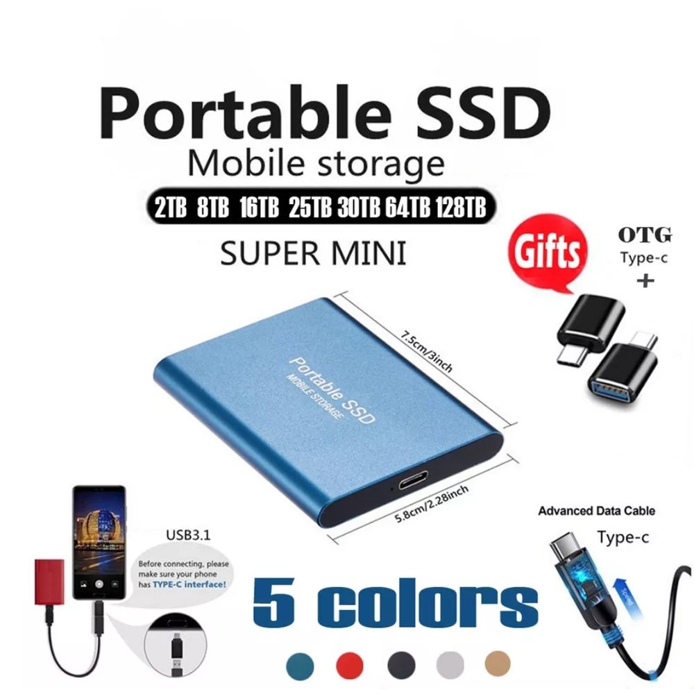 DISCO DURO EXTERNO DE 16TB DE ALTA VELOCIDAD PORTATIL | plazaVea - plazaVea