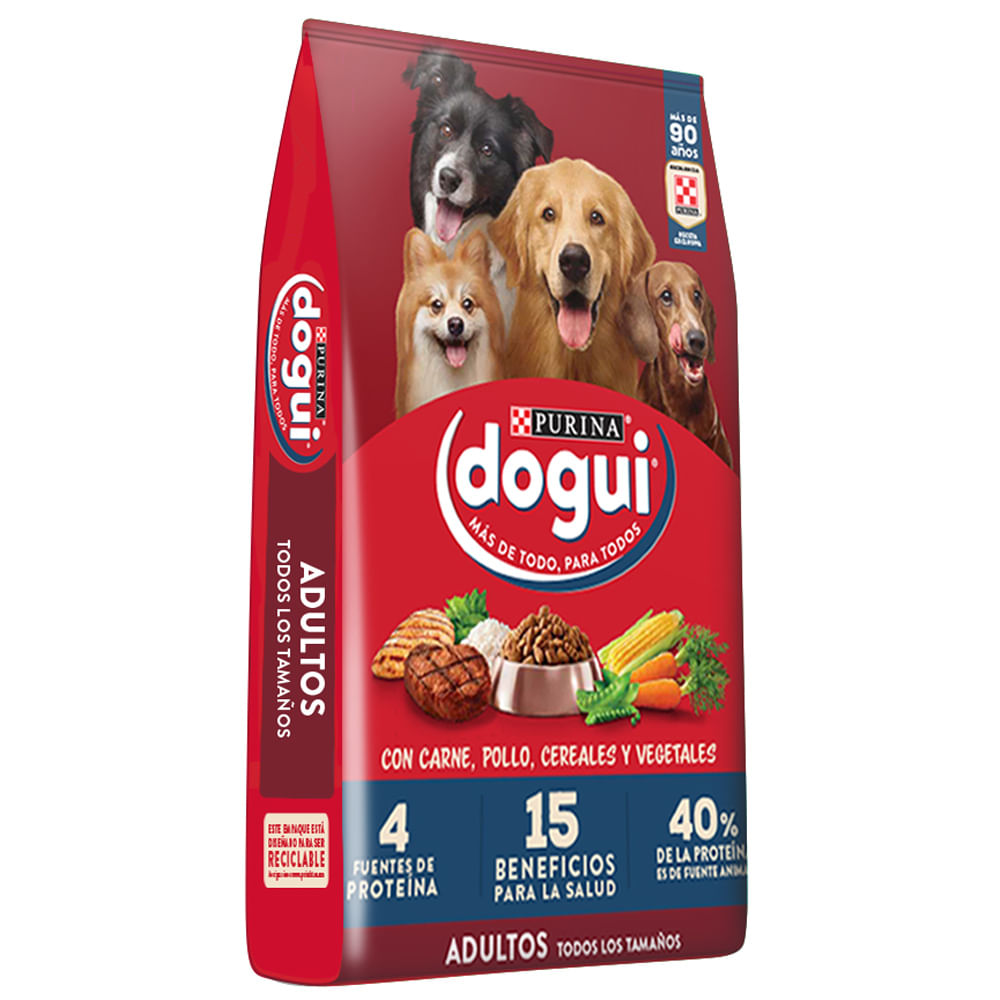 Alimento para Perros DOGUI Adulto Todas las Razas Bolsa 1.5Kg ...