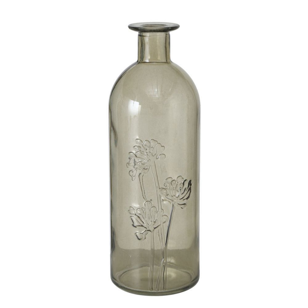 Florero Transparente Flores 21 cm | plazaVea - plazaVea