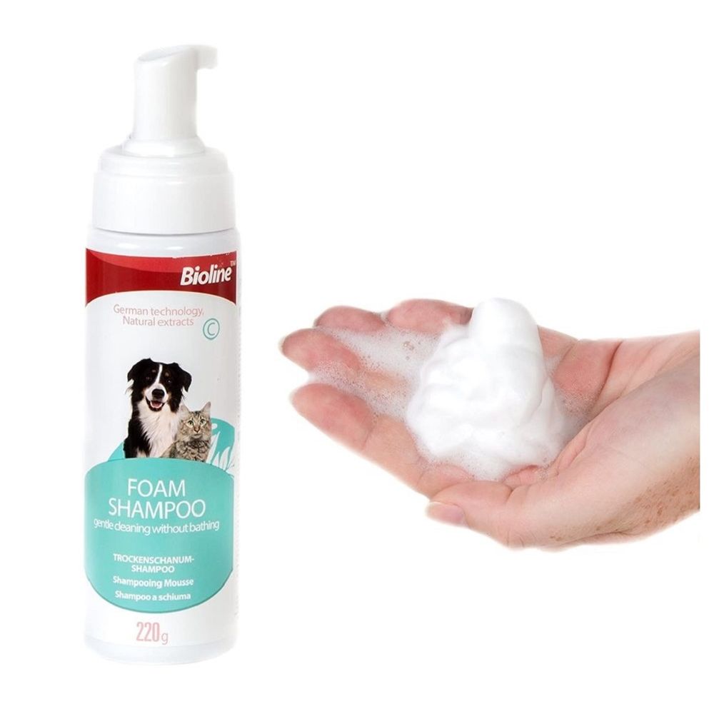 Shampoo de Espuma Seca para perros, gatos y conejos | plazaVea ...