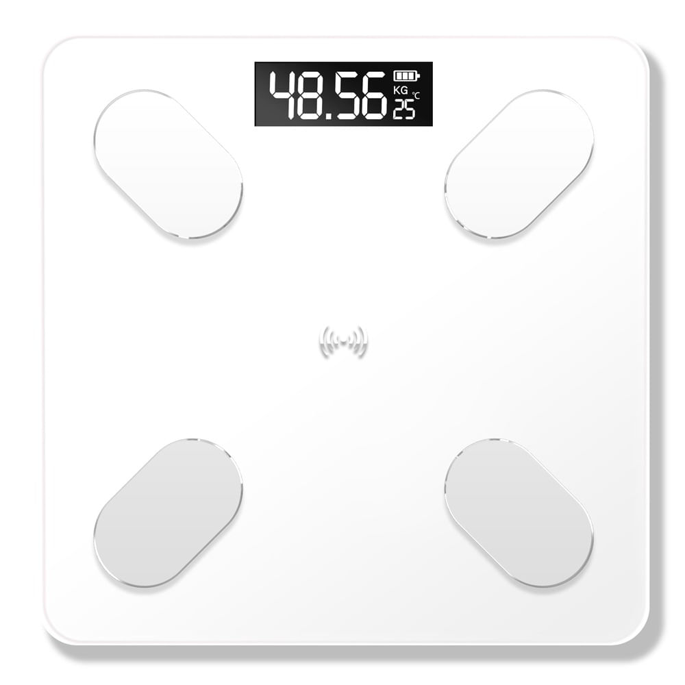 Balanza Digital con Bluetooth Masa Corporal Seguimiento de Peso ...