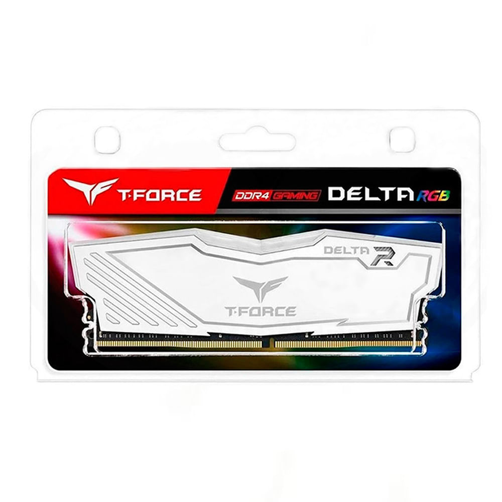 Memoria RAM TG T-Force Delta RGB White, 8GB, DDR4 3200 MHz | plazaVea ...