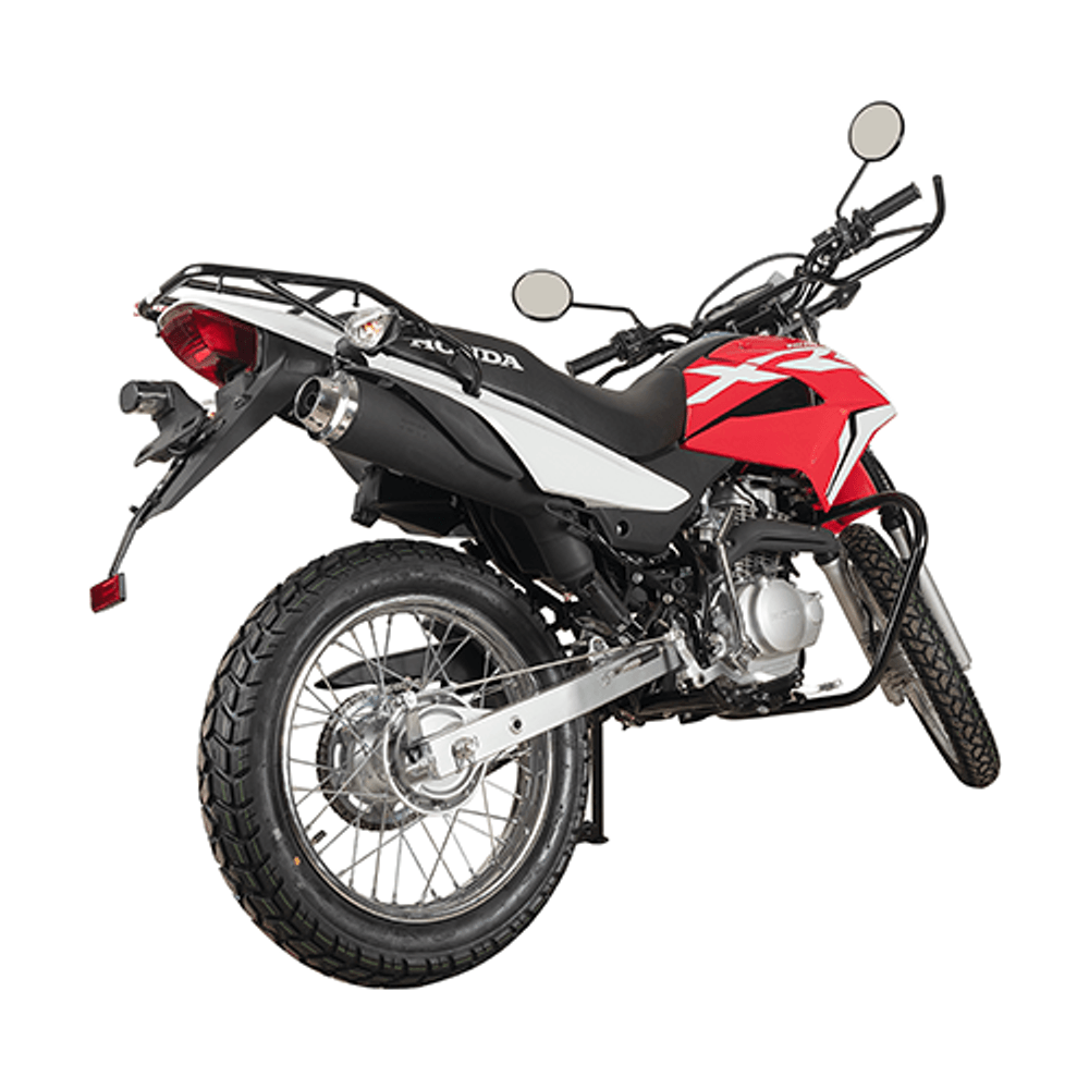 Moto Honda XR150L Rojo 150cc | plazaVea - plazaVea