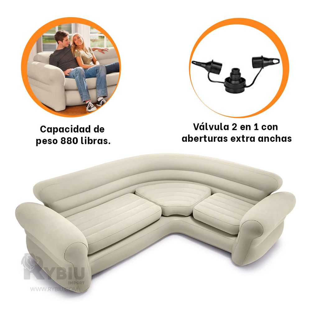 Asiento Inflable Familiar de Color Bronceado | plazaVea - plazaVea