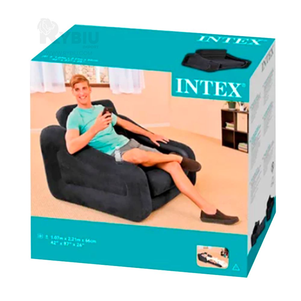 Sillon Litera Inflable Elegante de Color Negro | plazaVea - plazaVea