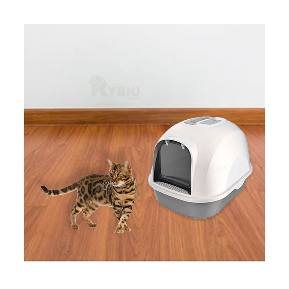 Sanitario de Gato sin Bandeja Color Plomo | plazaVea - Supermercado