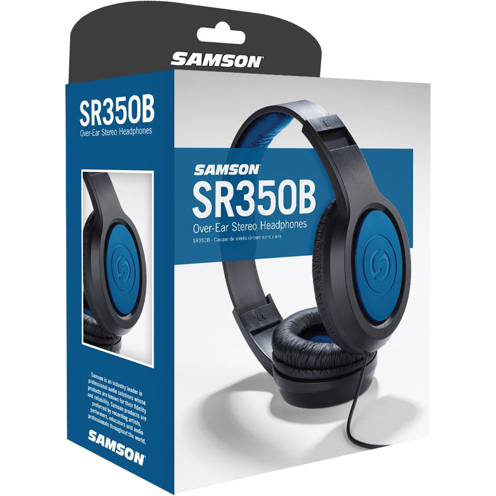 Kit de Auriculares Estéreo sobre Oreja Samson Sr350 Edición Especial ...