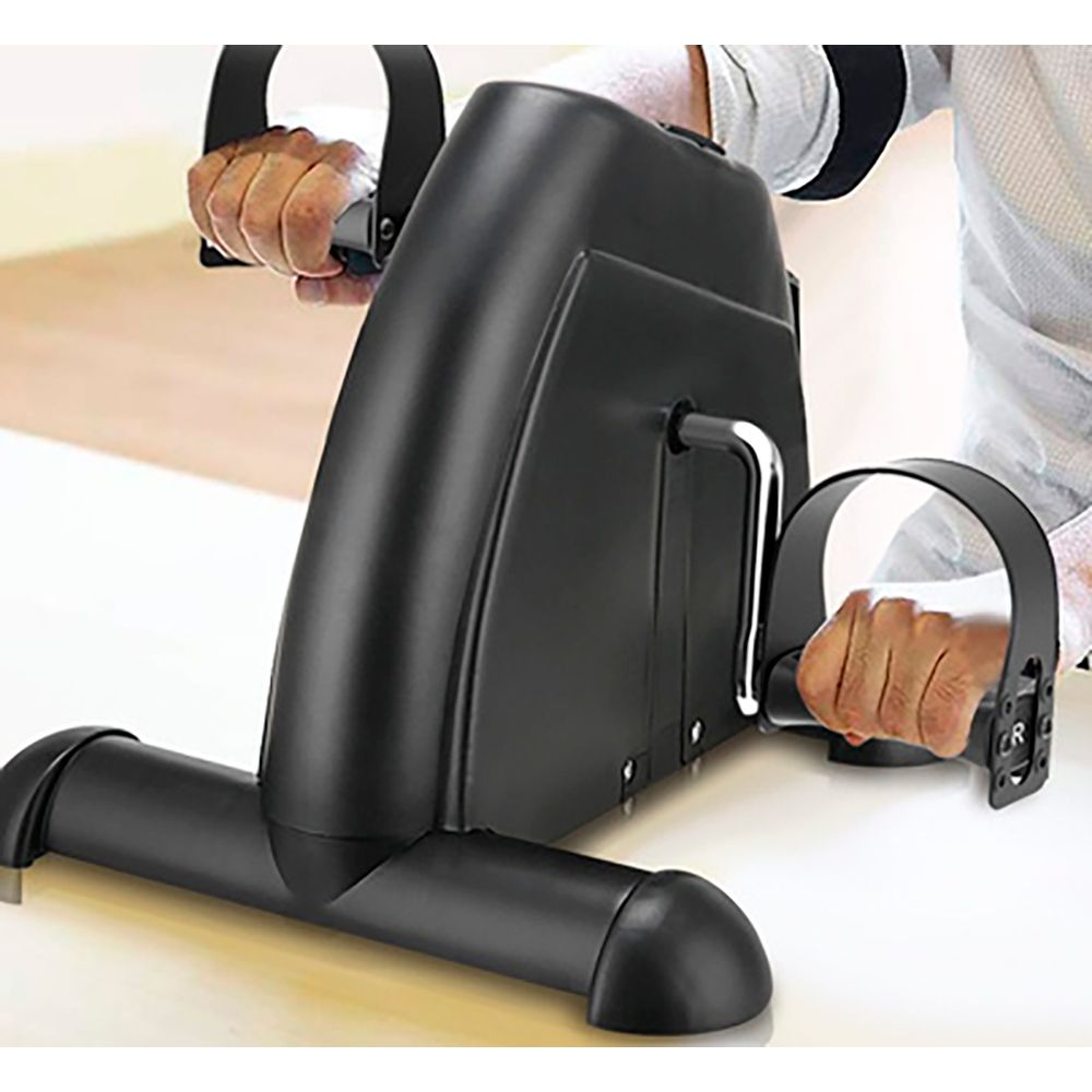 Mini Bicicleta Estática Plegable para Entrenamiento de Brazos y Piernas ...