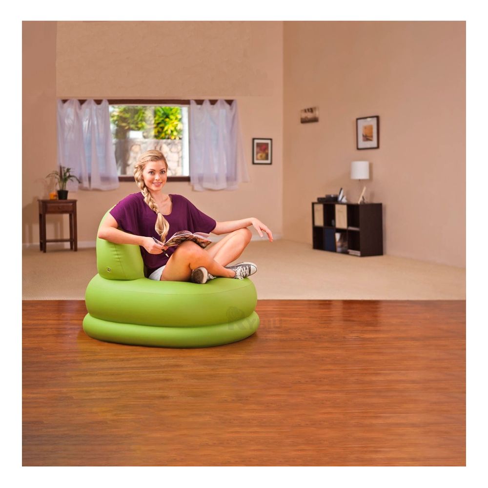 Novedoso Sofa Inflable para Sala Verde | plazaVea - Supermercado